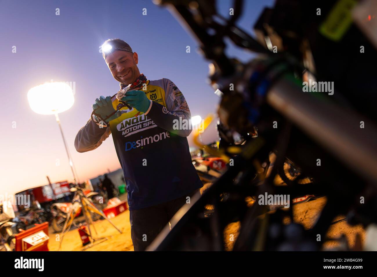 Al Duwadimi, Arabie Saoudite. 07th Jan, 2024. MARTINY Jérôme (bel ...