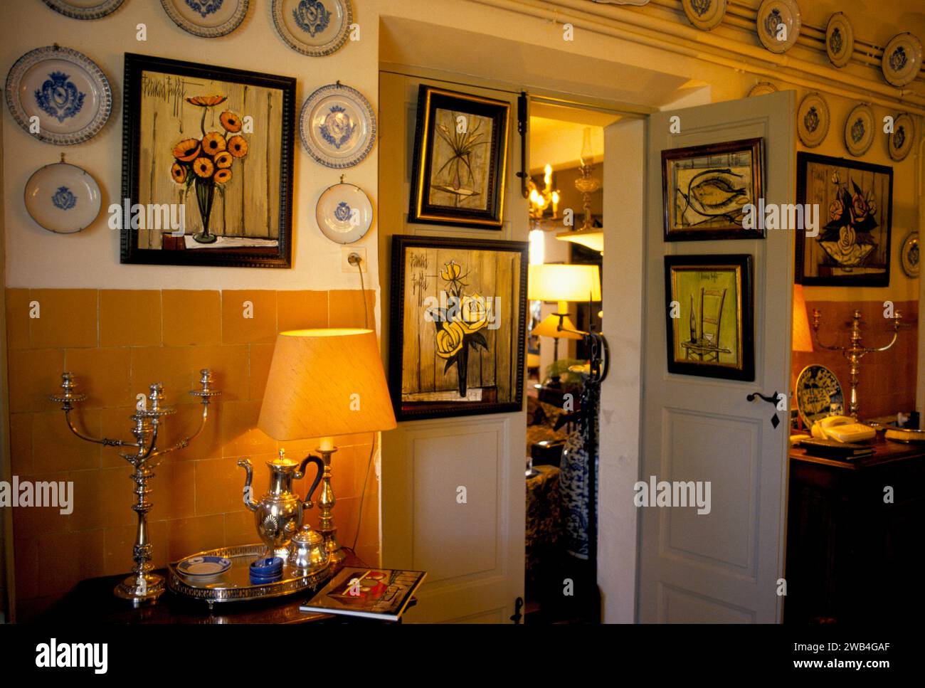 Bernard Buffet French artist expressionist painter (1928-1999) Small ...