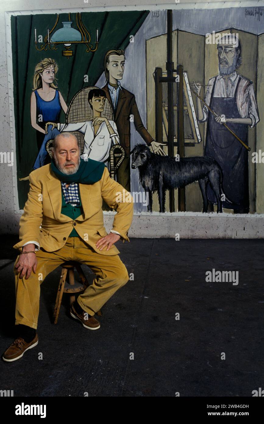 Bernard Buffet French artist expressionist painter (1928-1999) France ...