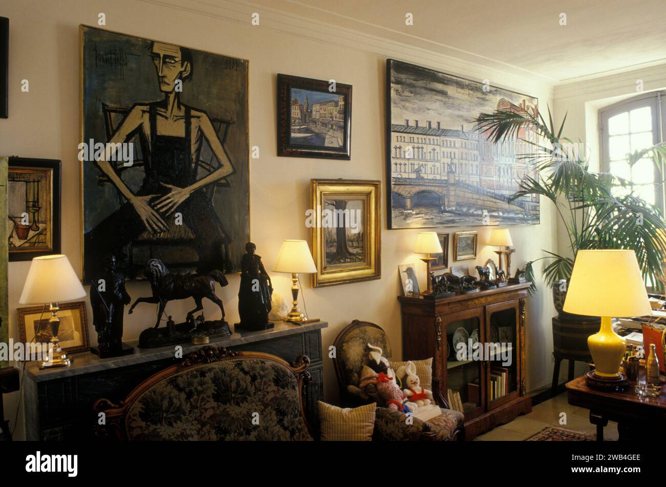 Bernard Buffet French artist expressionist painter (1928-1999 ...