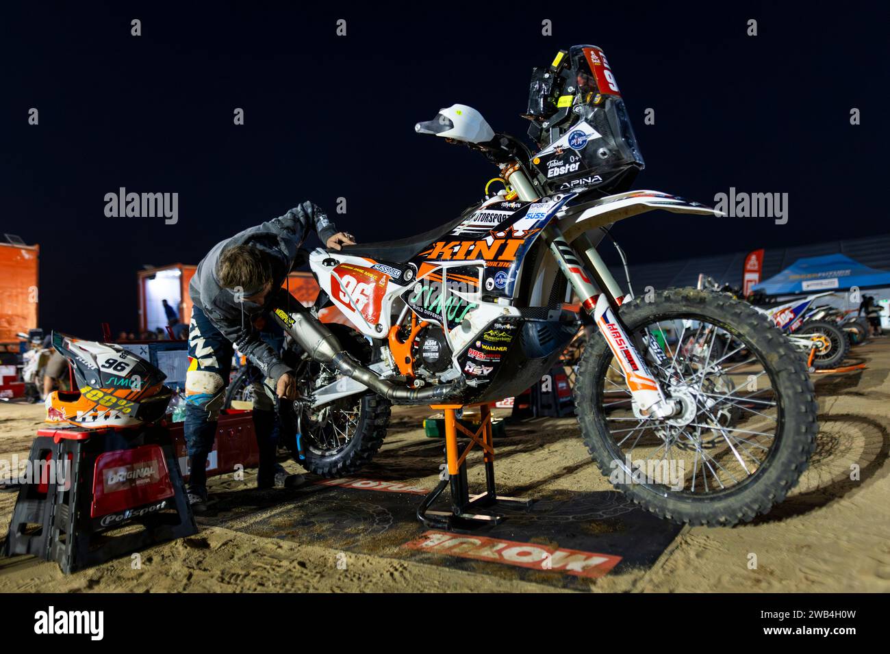 Al Duwadimi, Arabie Saoudite. 07th Jan, 2024. EBSTER Tobias (aut), Kini ...