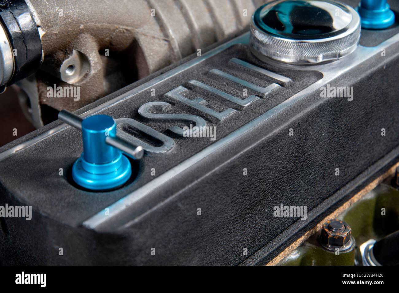 1972 Ocelli super-charged Mini classic British car Stock Photo - Alamy