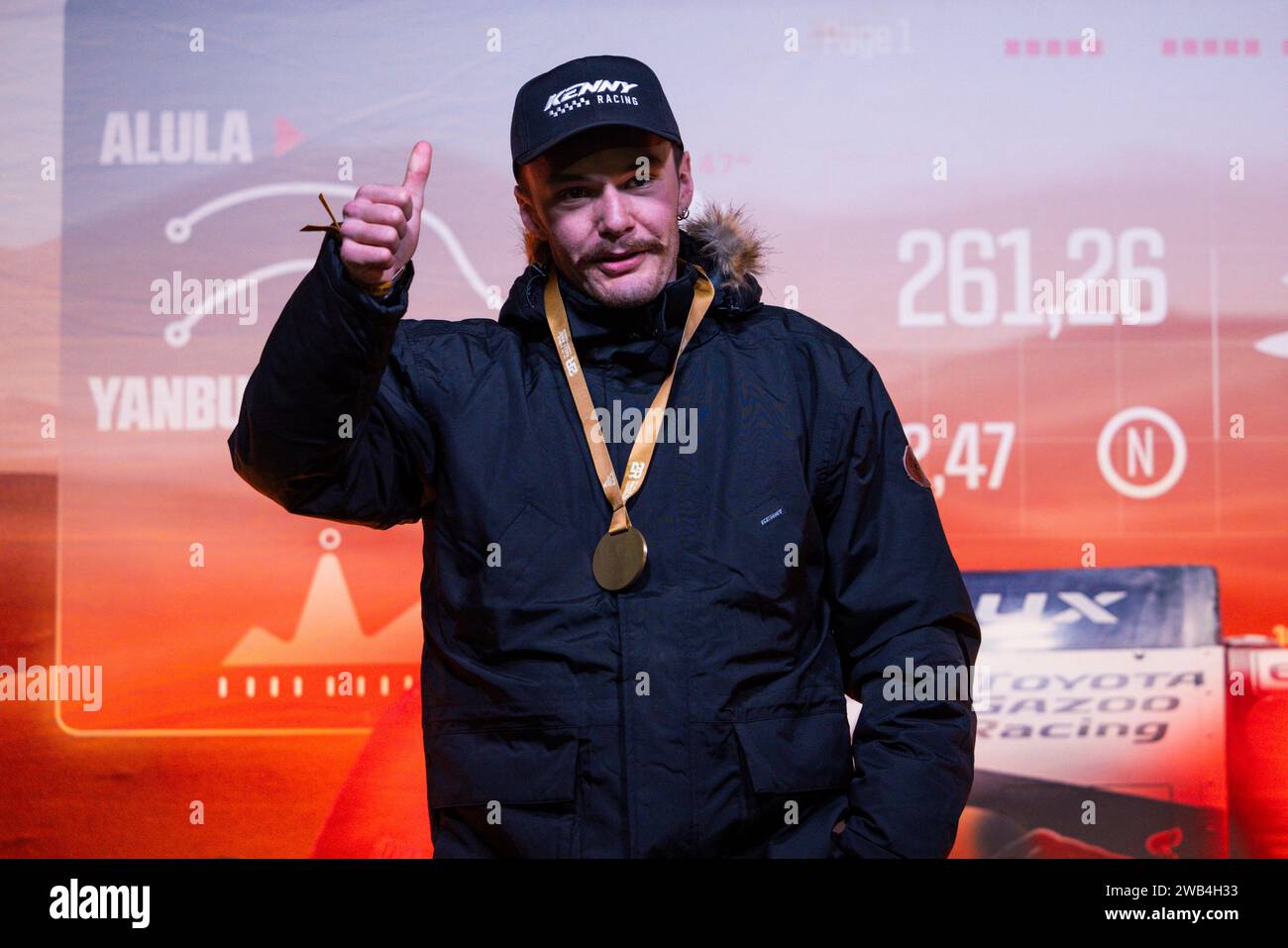 Al Duwadimi, Arabie Saoudite. 07th Jan, 2024. LEPAN Jean-Loup (fra ...