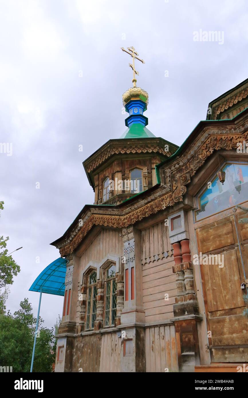 Holy trinity cathedral karakol hi-res stock photography and images - Alamy