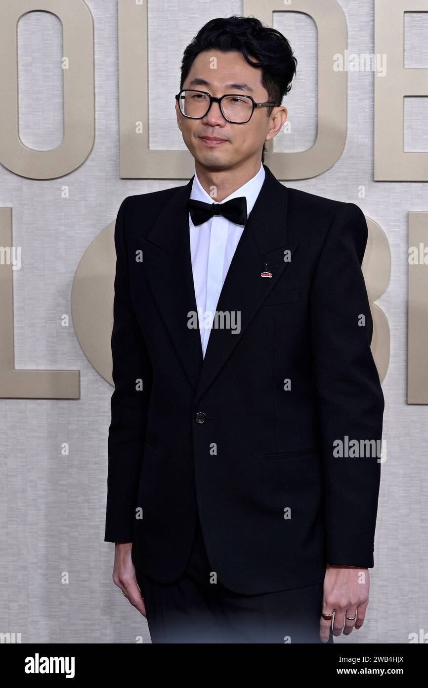 Lee Sung Jin bei der Verleihung der 81. Golden Globe Awards im Beverly Hilton Hotel. Beverly ...