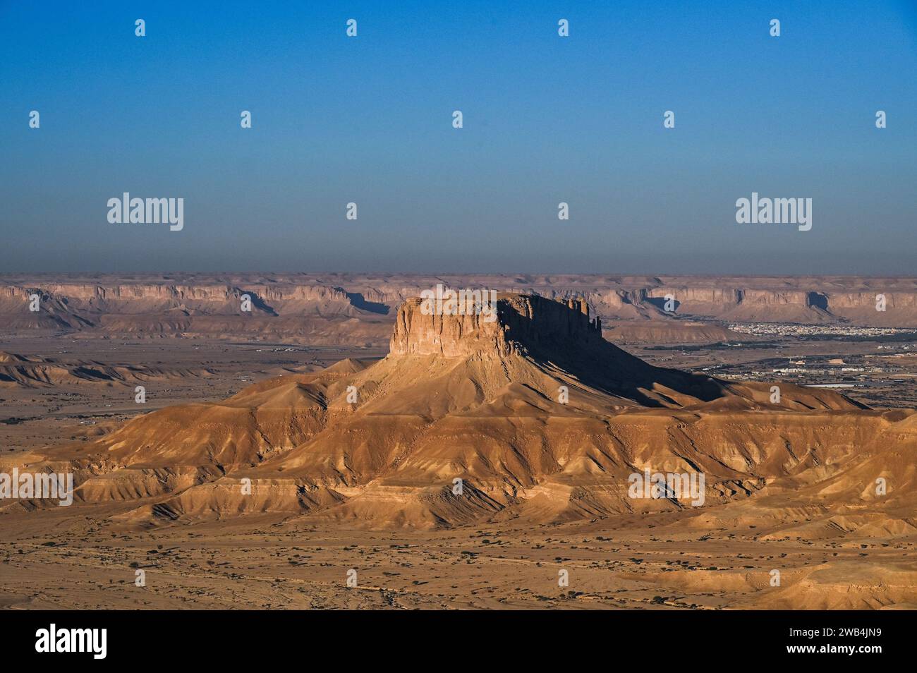 Landscapes during the Stage 3 of the Dakar 2024 on January 8, 2024 ...