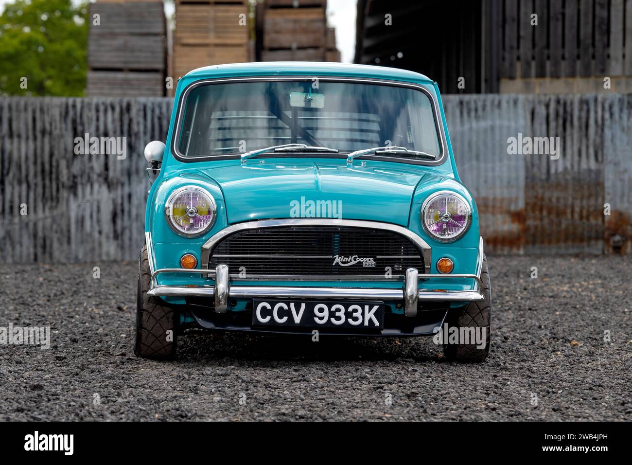 Classic austin mini cooper hi-res stock photography and images - Alamy