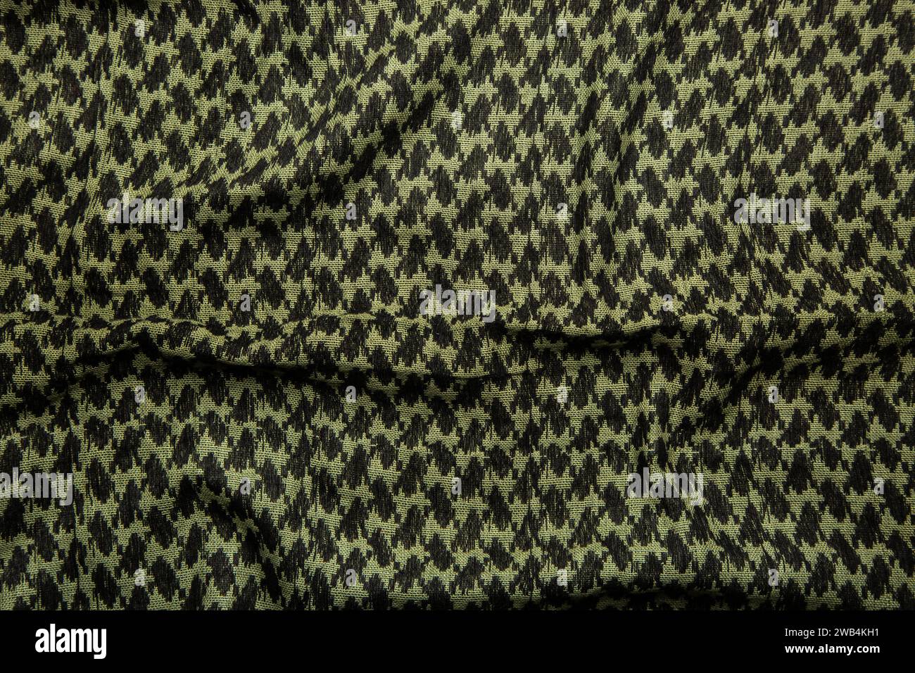 Keffieh scarf. The texture of the cotton traditional symbolic arabian ...