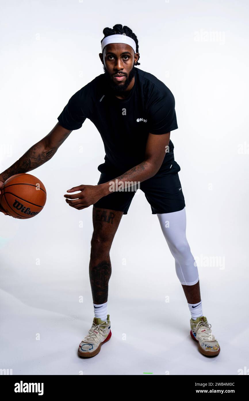 Isaiah Jackson poses for a portrait on October 2, 2023 in Indianapolis ...