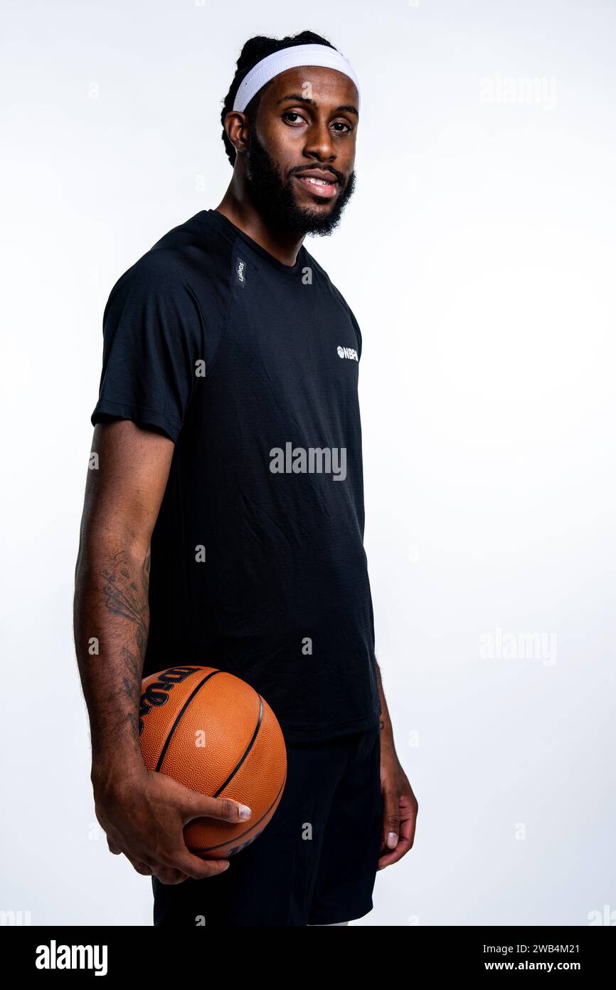 Isaiah Jackson poses for a portrait on October 2, 2023 in Indianapolis ...