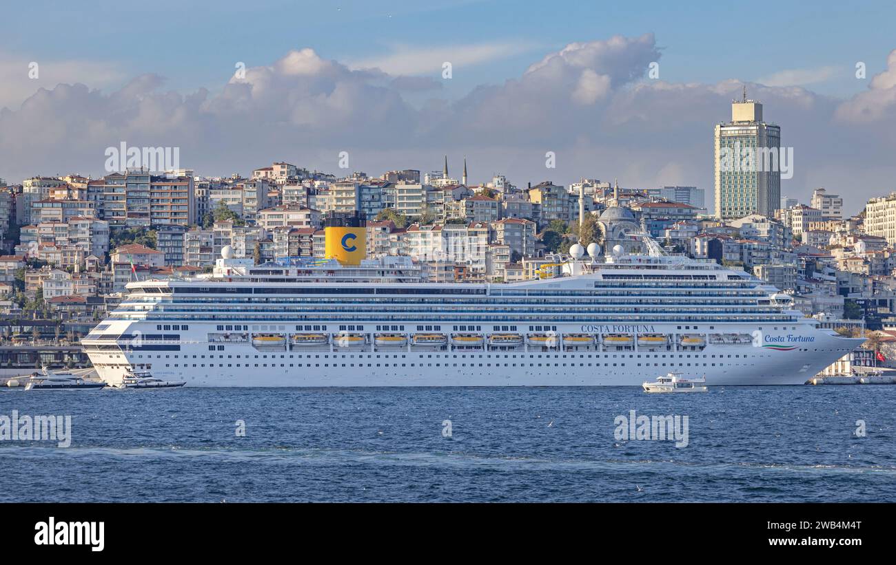Istanbul, Turkey - October 19, 2023: Destiny Class Cruiser Costa ...