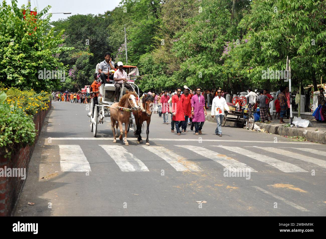 kite carriage is a special tradition of Boishakh at Shahbag, Ramna ...