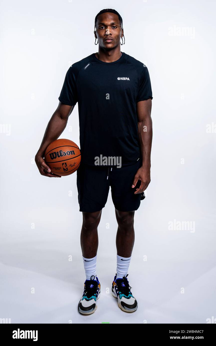 Bennedict Mathurin poses for a portrait on October 2, 2023 in ...