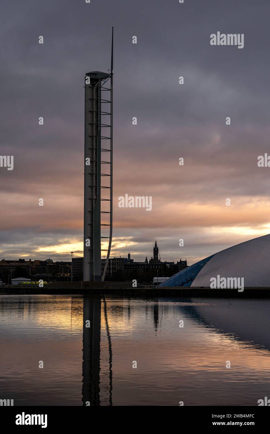 Glasgow Tower, Glasgow, Scotland, UK Stock Photo - Alamy