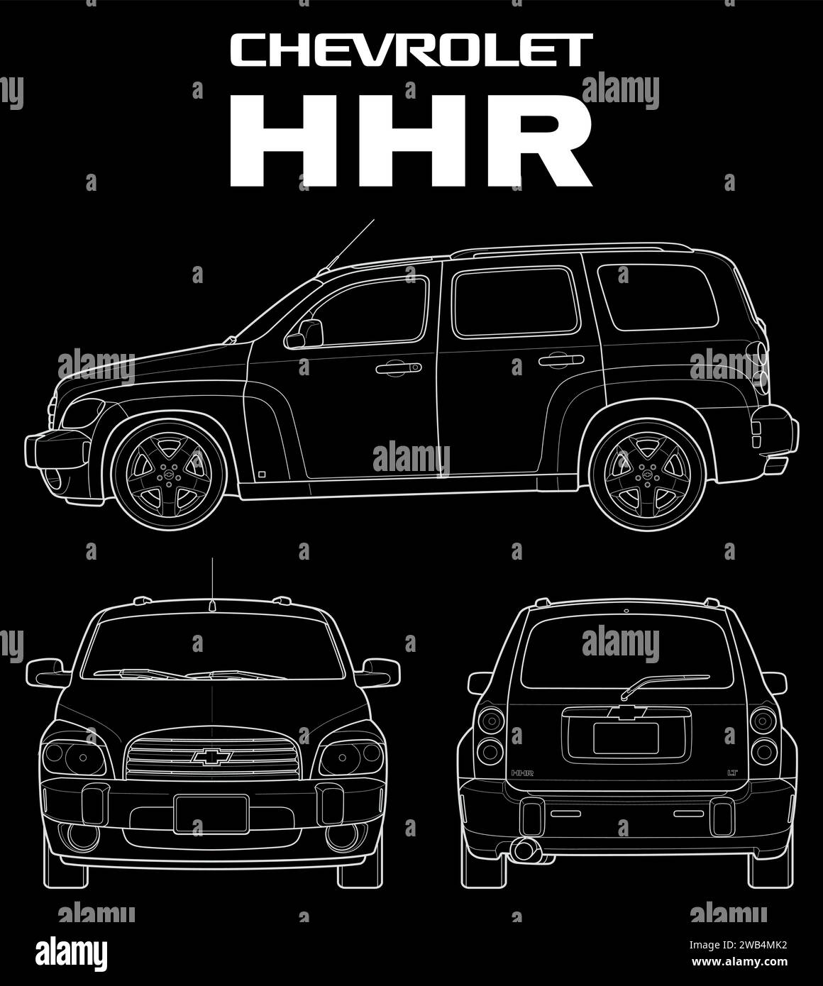 Chevrolet camaro 2006 Stock Vector Images - Alamy