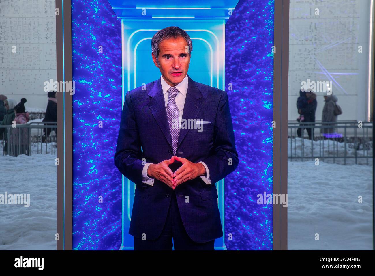 Moscow, Russia. 8th of January, 2024. Rafael Grossi, Director General ...