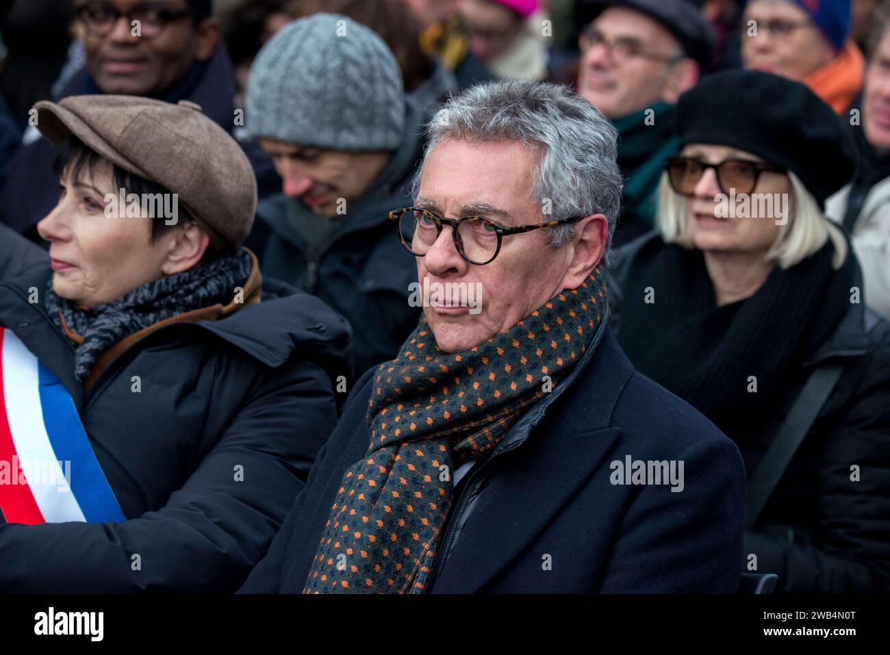 Paris, France. 08th Jan, 2024. Geoff Mac Cormack, photographer and ...