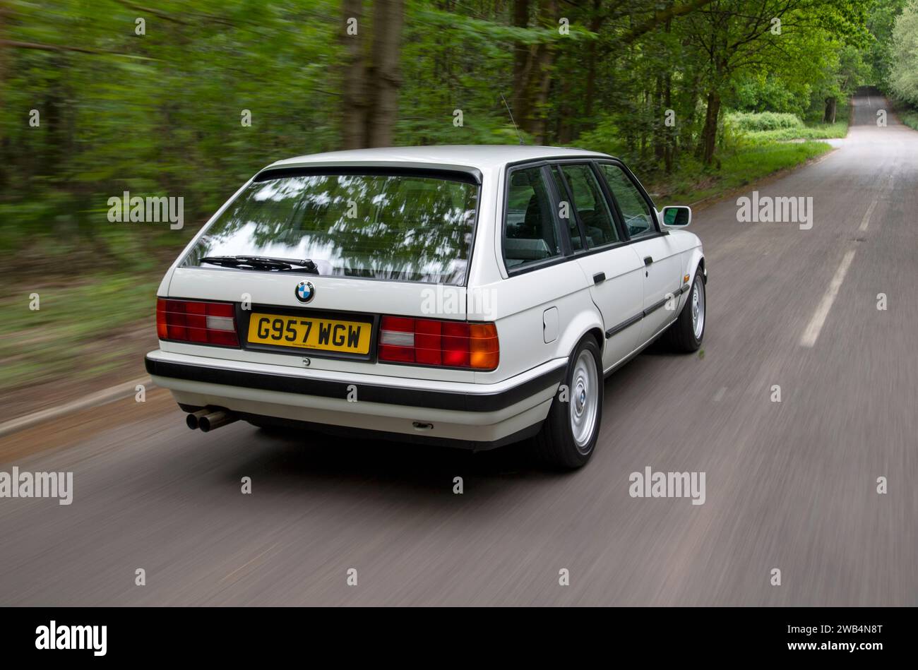 1989 BMW E30 325 Touring classic German estate car Stock Photo - Alamy