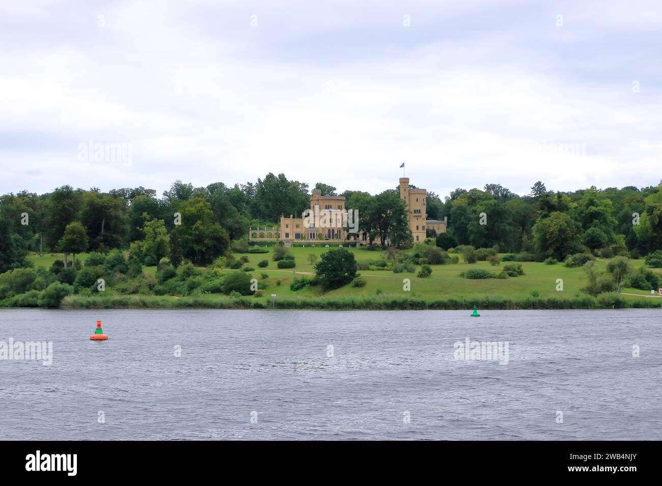 July 31 2023 - Potsdam, Brandenburg in Germany: Boat trip over Tiefer ...