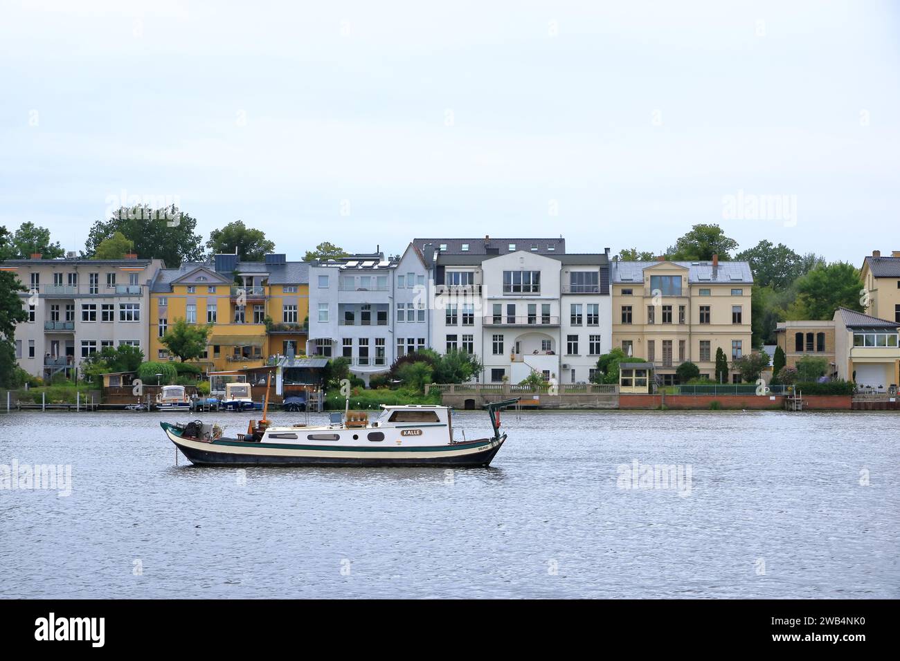 July 31 2023 - Potsdam, Brandenburg in Germany: Boat trip over Tiefer ...