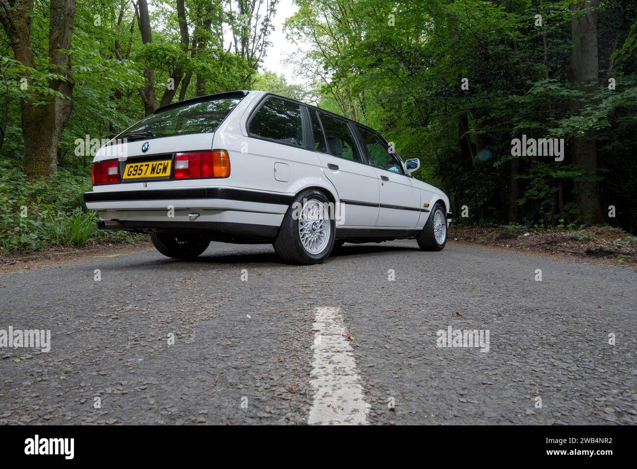 1989 BMW E30 325 Touring classic German estate car Stock Photo - Alamy