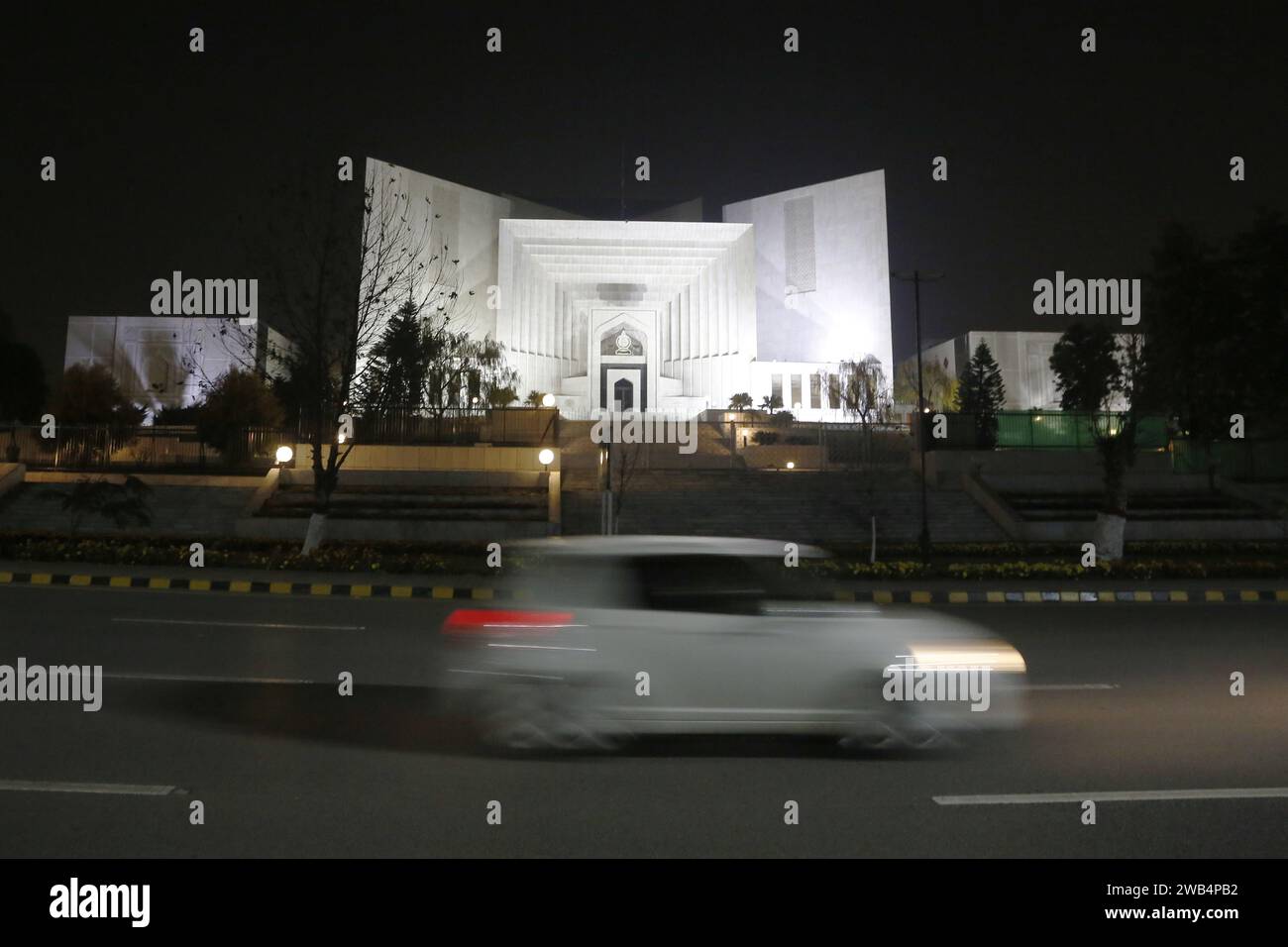 Islamabad. 8th Jan, 2024. Photo taken on Jan. 8, 2024 shows the ...