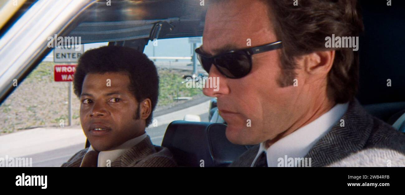 Los Angeles.CA.USA. Felton Perry and Clint Eastwood in a scene in the ...