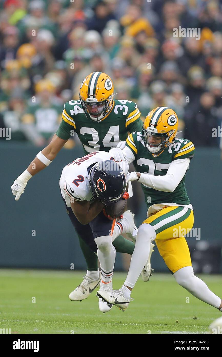 Green Bay Packers safety Jonathan Owens (34) and Green Bay Packers ...