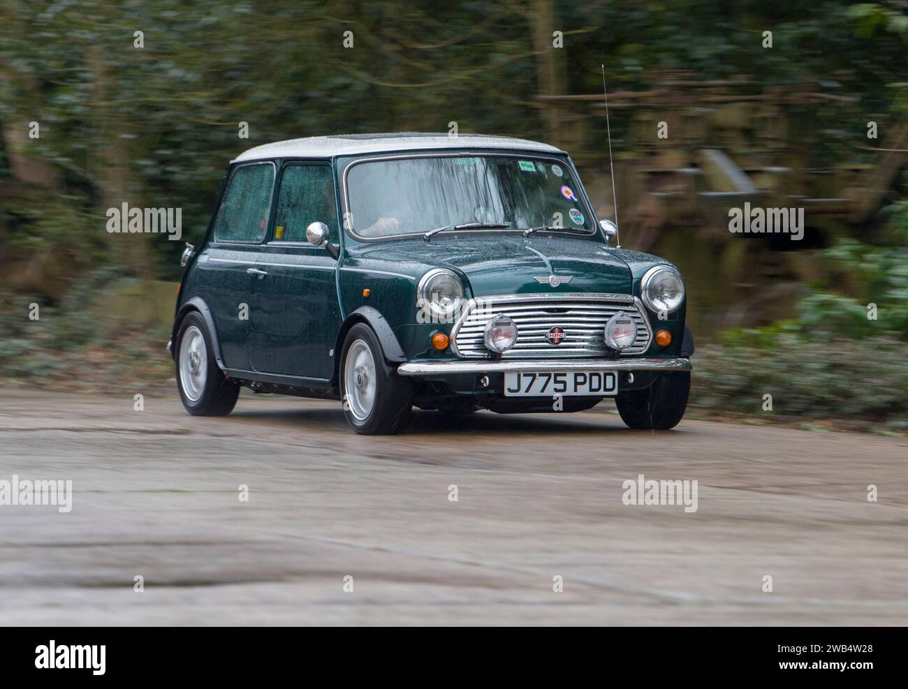 1991 Downton tuned Mini Cooper classic British car Stock Photo - Alamy