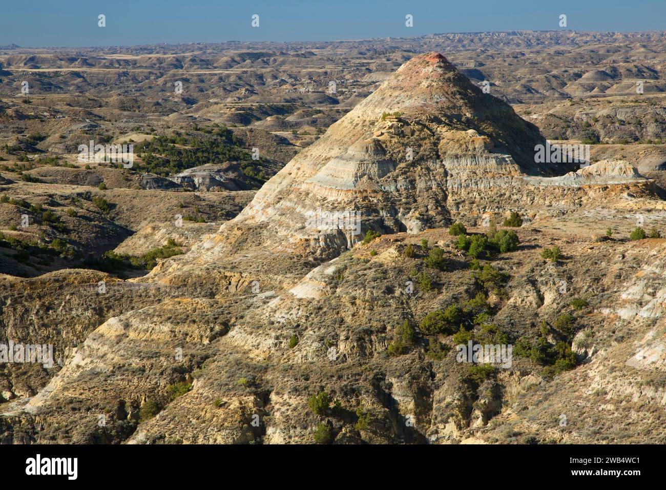 Terry Badlands from Scenic View Overlook, Terry Badlands Wilderness ...