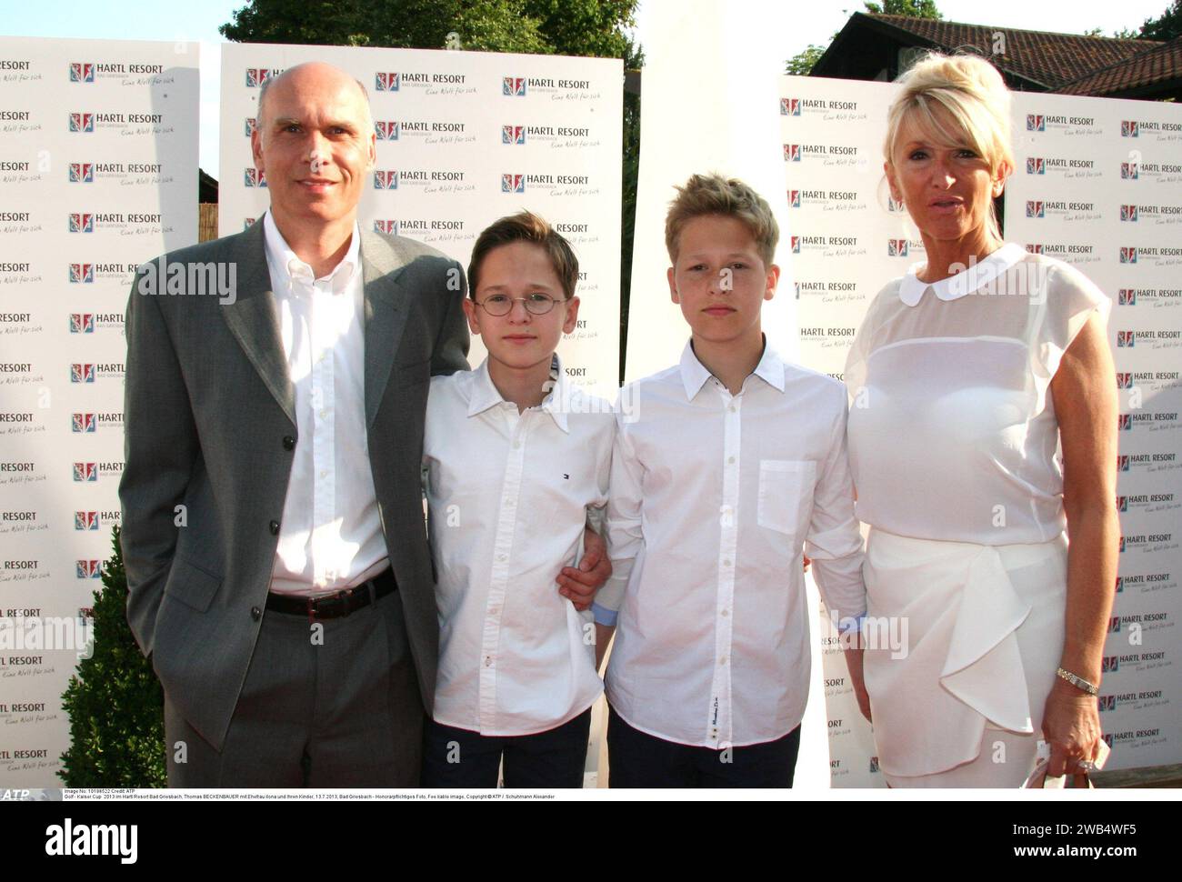 Brigitte beckenbauer franz beckenbauer hi-res stock photography and ...