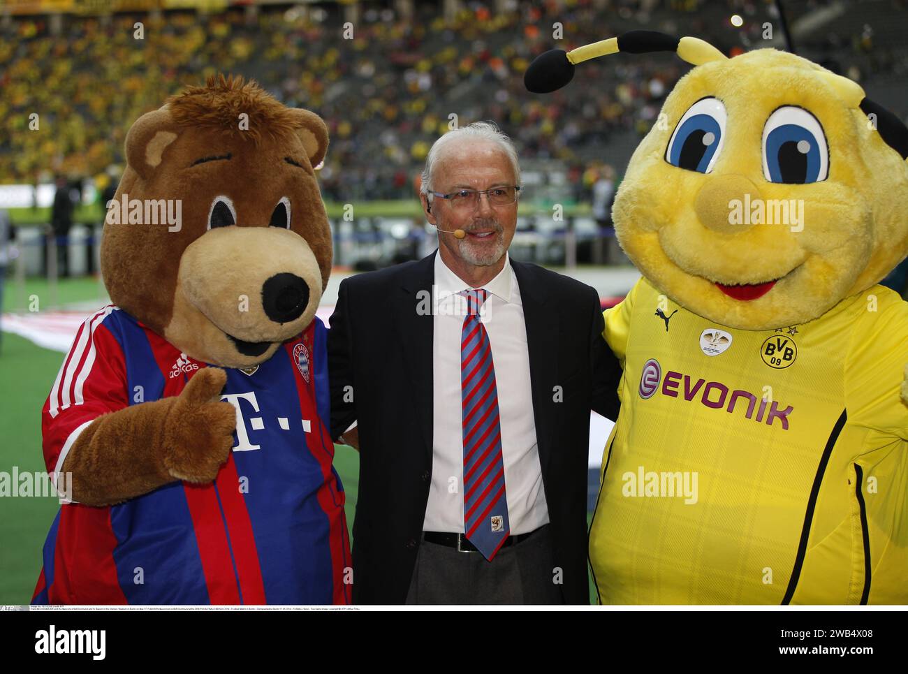 Berlin, Germany. 17th May, 2014. Football Legend FRANZ BECKENBAUER ...