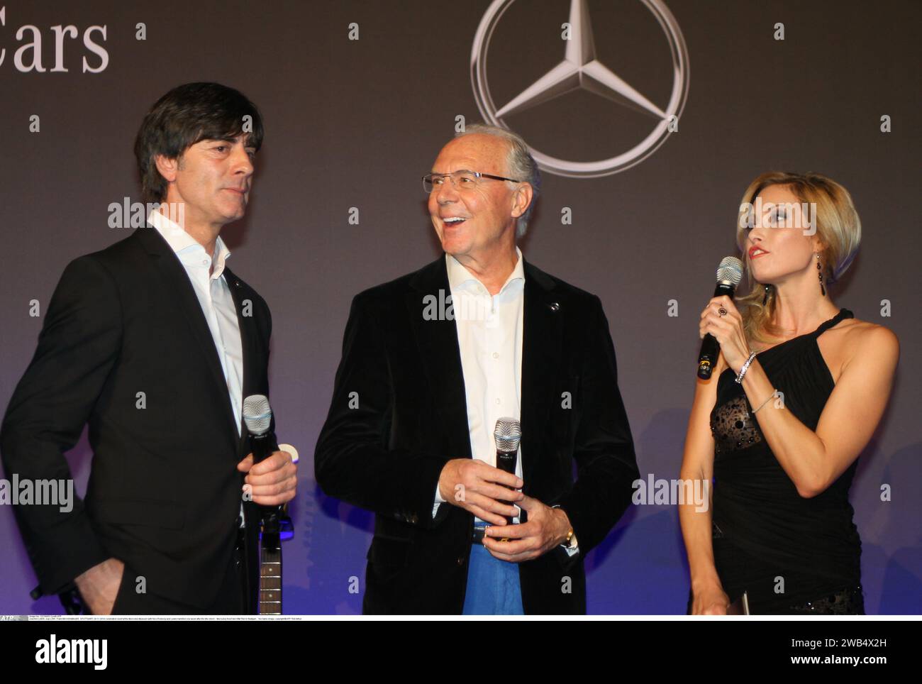 Stuttgart, Germany. 29th Nov, 2014. Football Legend FRANZ BECKENBAUER ...