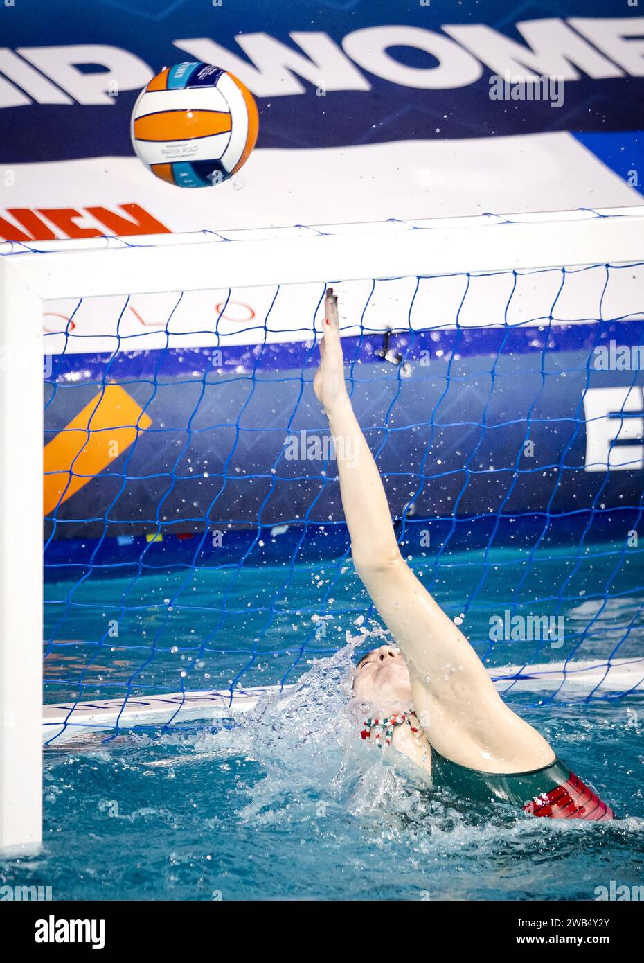 EINDHOVEN - Alda Magyari of Hungary during the European Water Polo ...
