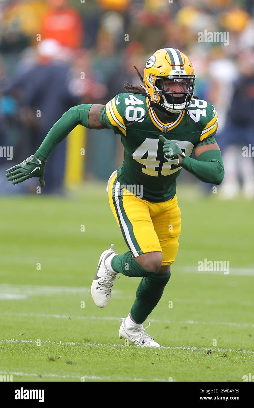 Green Bay Packers safety Benny Sapp III (48) prior to an NFL football ...