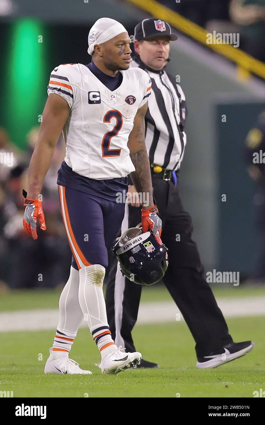 Chicago Bears wide receiver DJ Moore (2) during an NFL football game ...