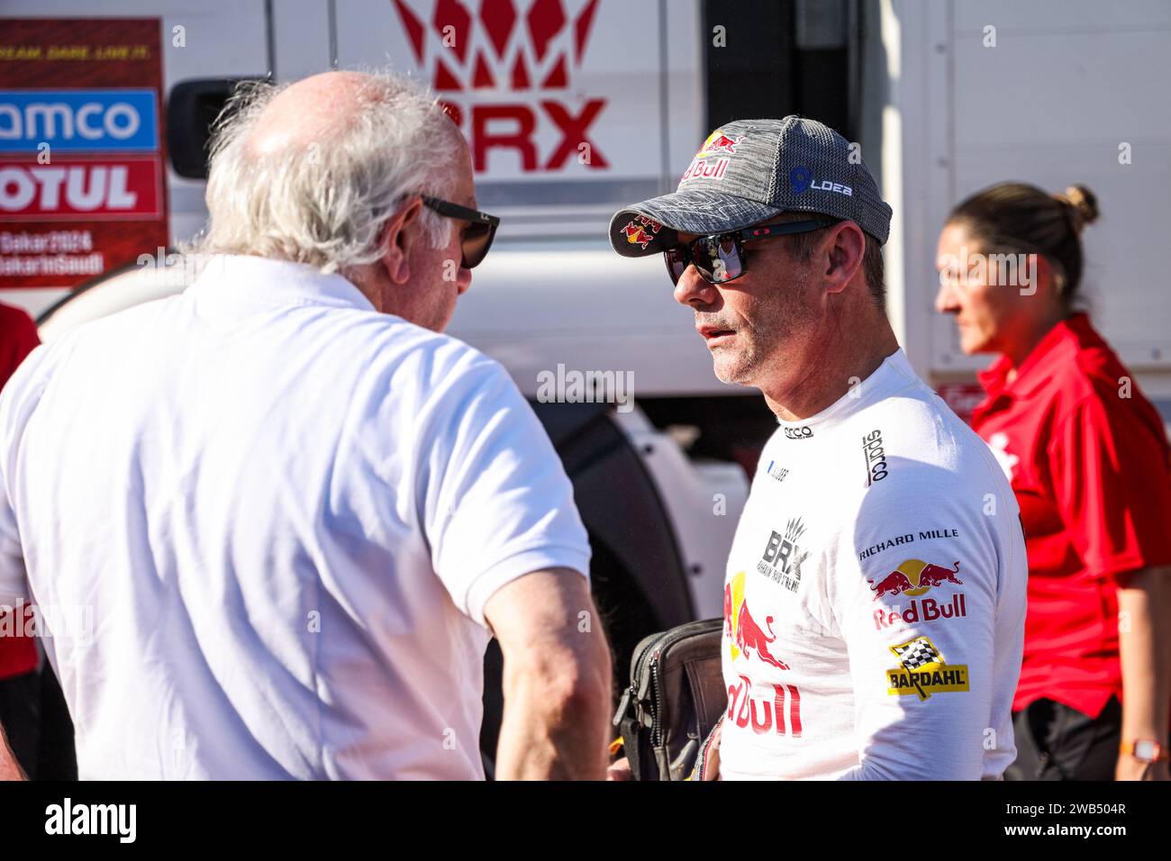 RICHARDS David (gbr), Chairman of Prodrive, LOEB Sebastien (fra ...
