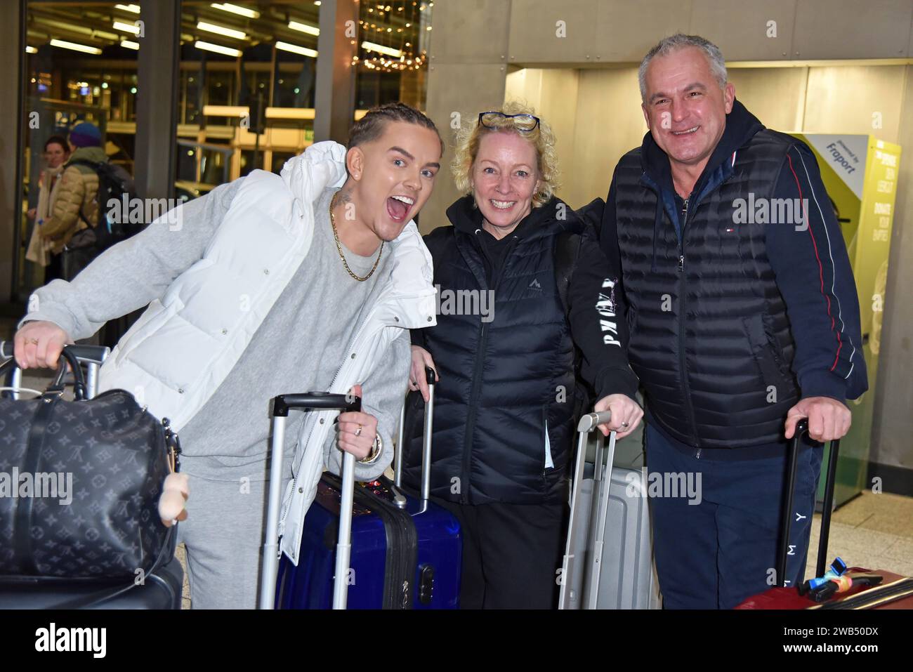 Tim Kampmann twenty4tim mit Mutter Tina Kampmann und Stiefvater Sven ...