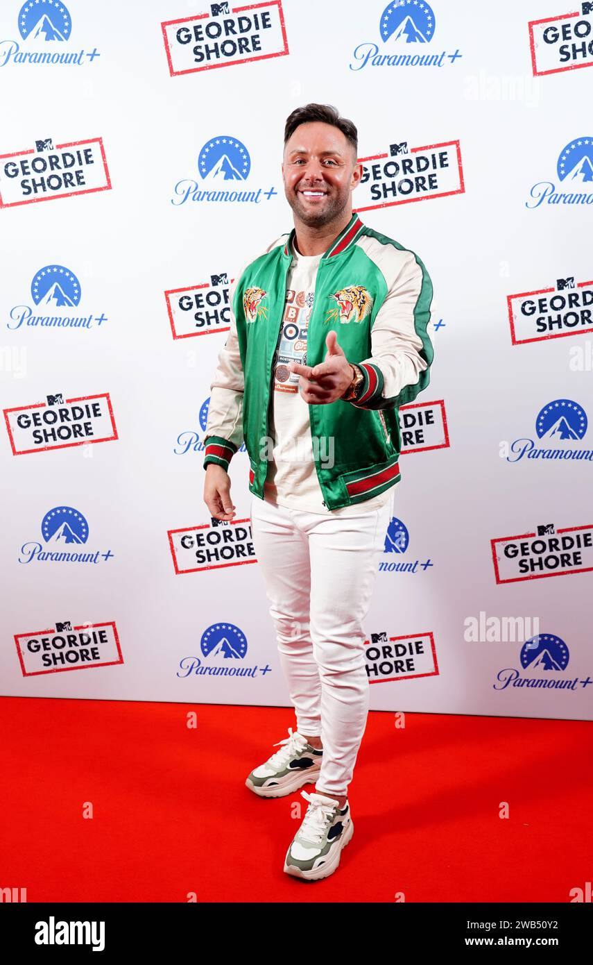 Ricci Guarnaccio attending a screening of Geordie Shore at the Soho ...