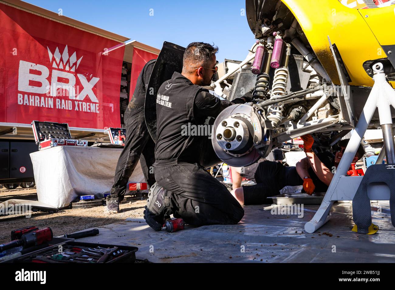 Bahrain Raid Xtreme, Prodrive Hunter, FIA Ultimate, atmosphere during ...