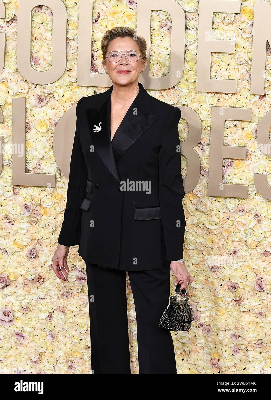 Beverly Hills, USA. 08th Jan, 2024. Annette Bening attends the 81st ...