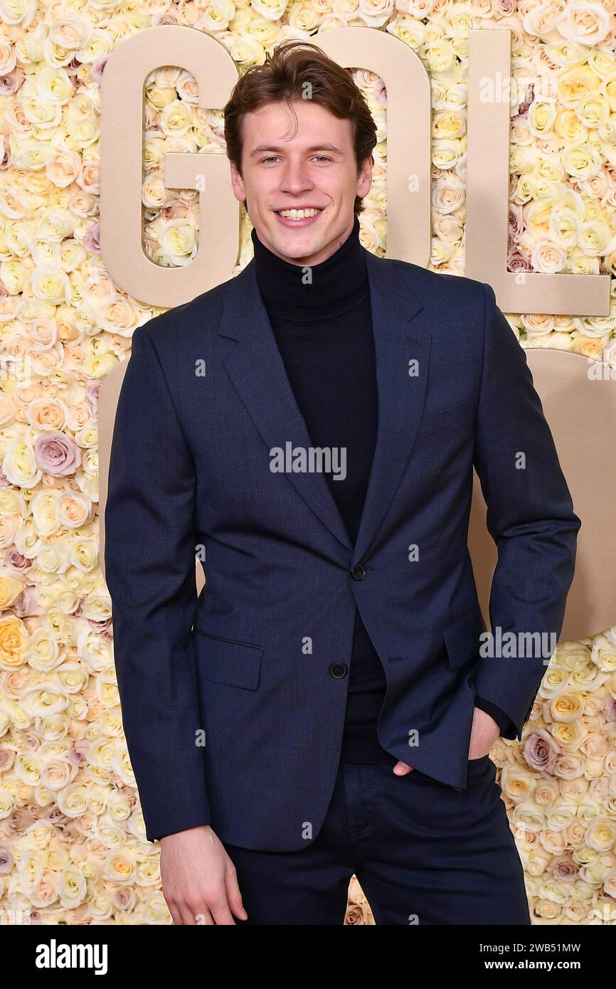 Beverly Hills, USA. 08th Jan, 2024. Josh Brubaker attends the 81st ...