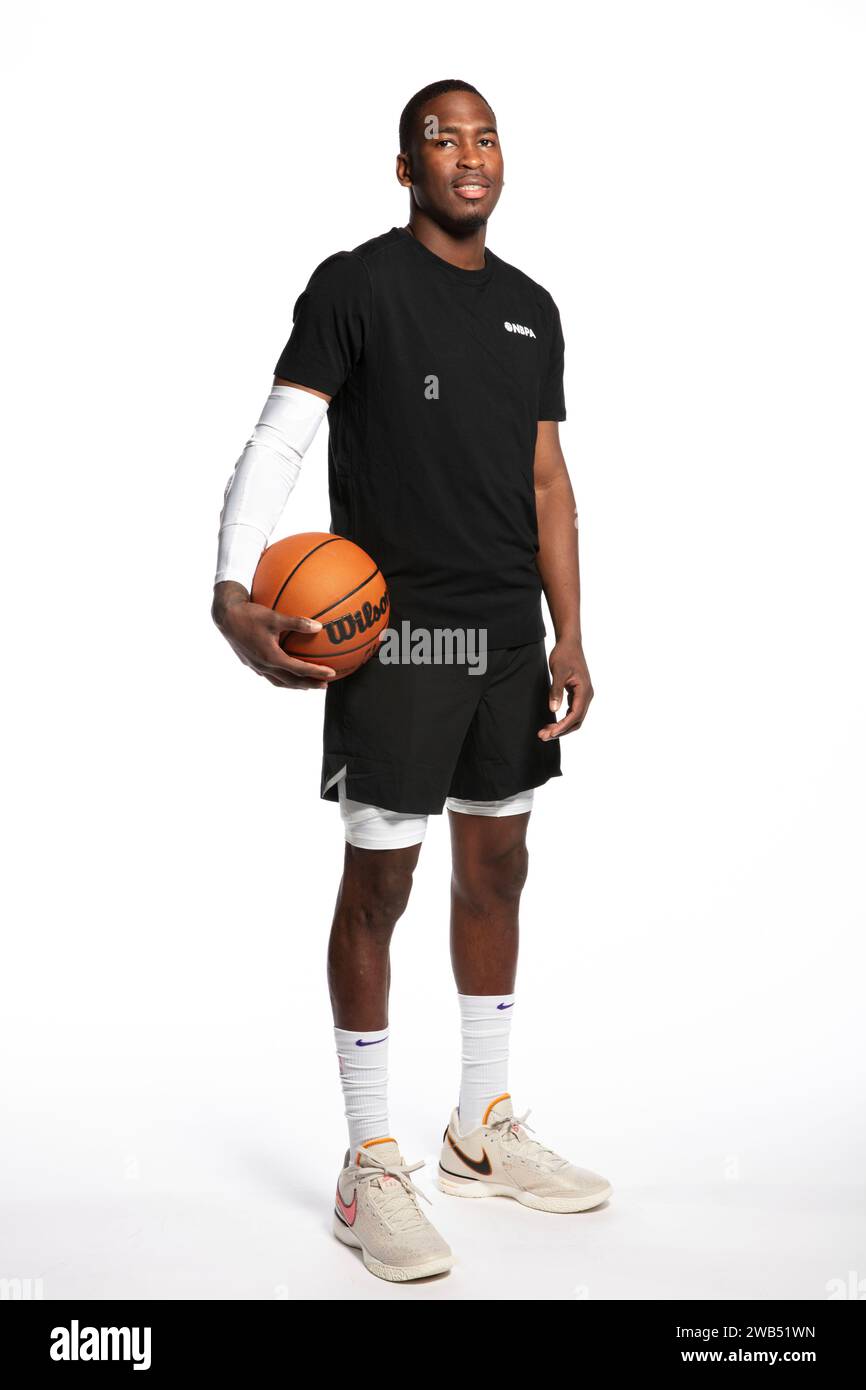 D'Moi Hodge poses for a portrait on October 2, 2023 in Los Angeles ...