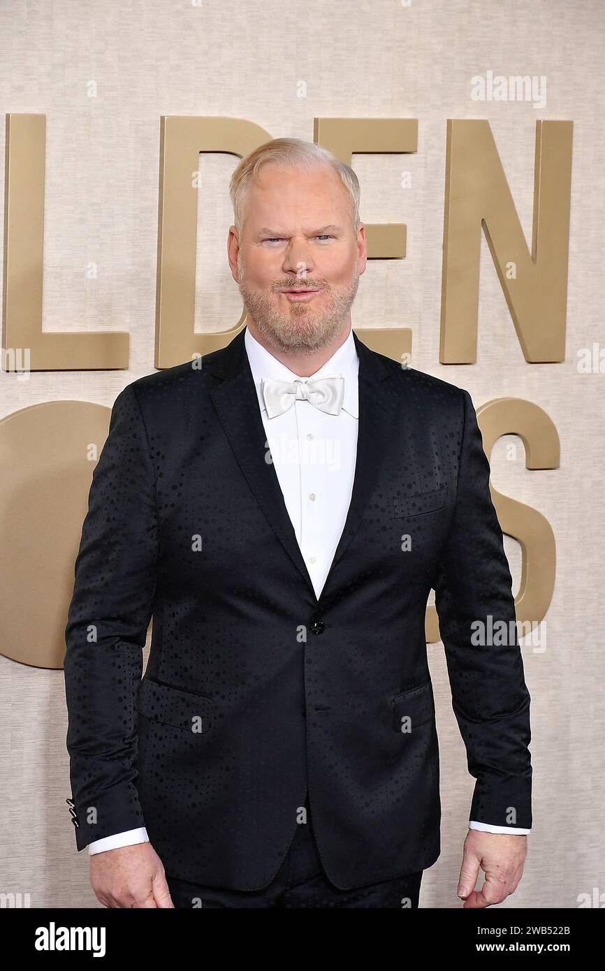 Jim Gaffigan attends the 81st Annual Golden Globe Awards at The Beverly ...