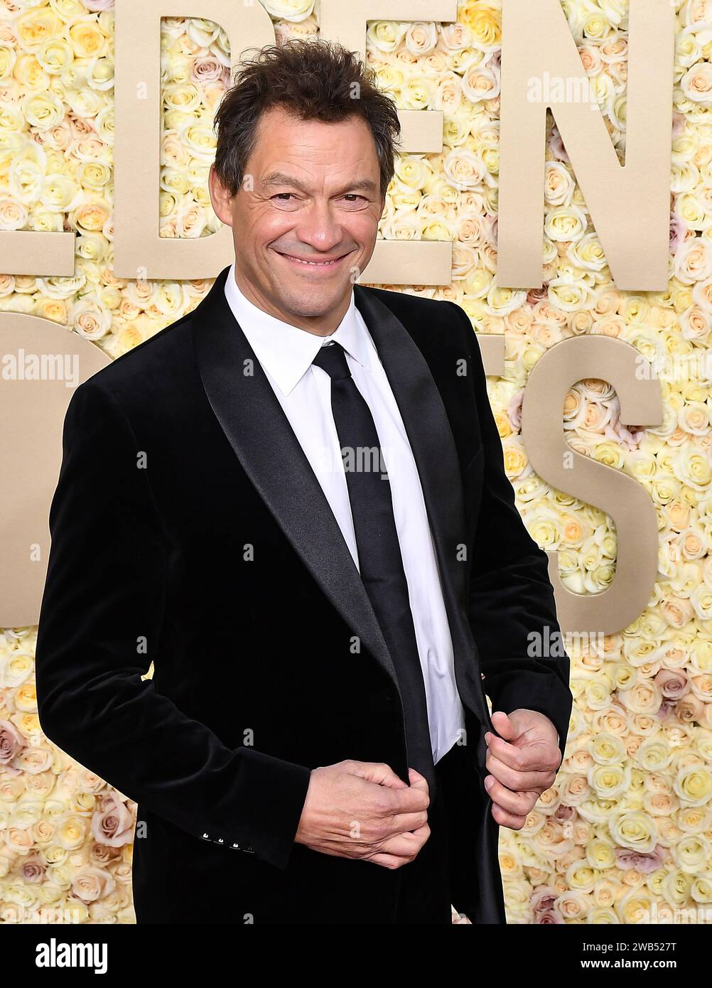 Dominic West attends the 81st Annual Golden Globe Awards at The Beverly ...