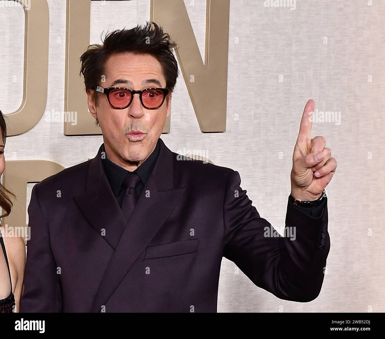 Robert downey jr golden globe hi-res stock photography and images - Alamy