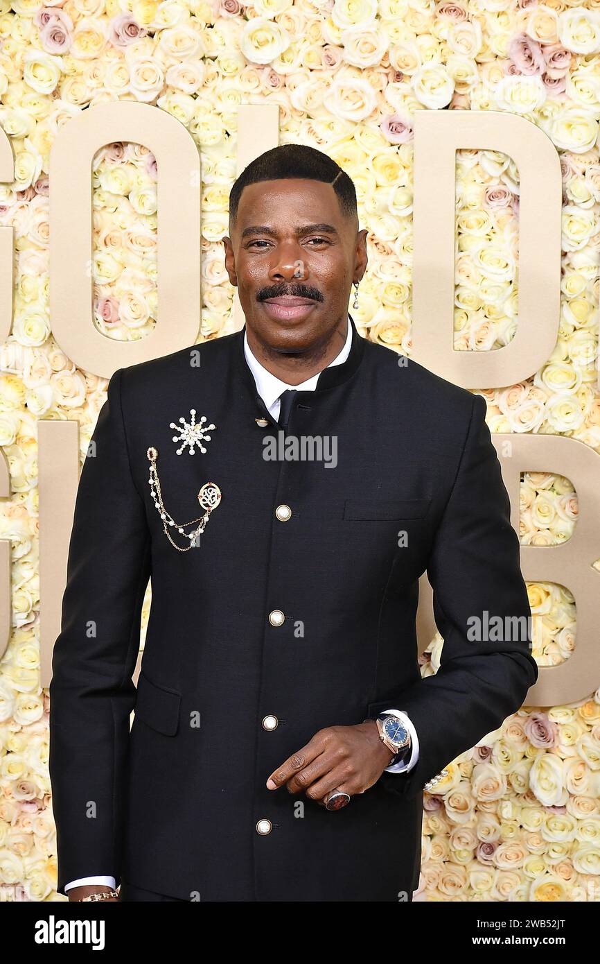 Beverly Hills, USA. 08th Jan, 2024. Colman Domingo attends the 81st ...