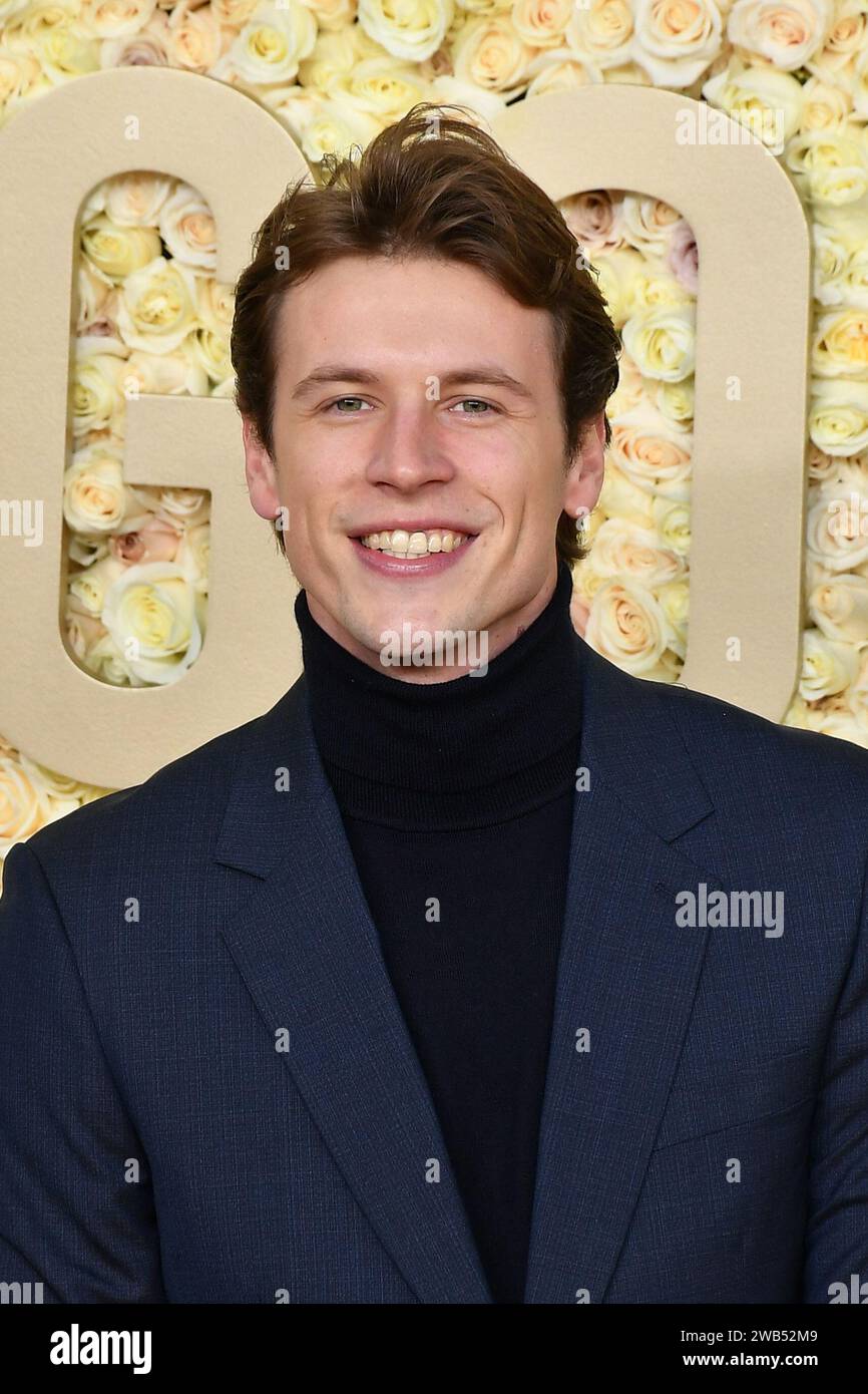 Beverly Hills, USA. 08th Jan, 2024. Josh Brubaker attends the 81st ...