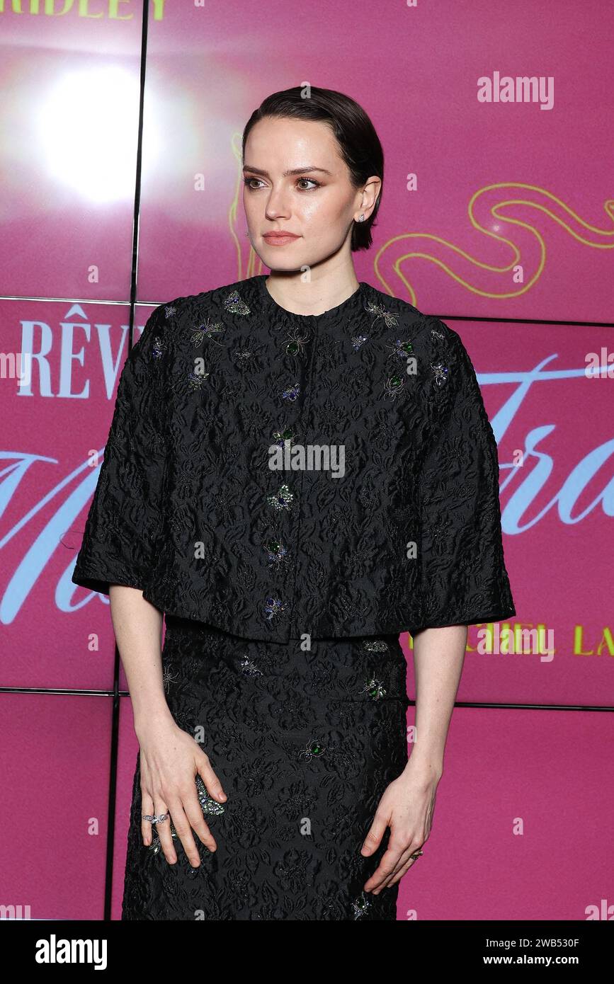 Paris, France. 08th Jan, 2024. Daisy Ridley attends 'La Vie revee de ...