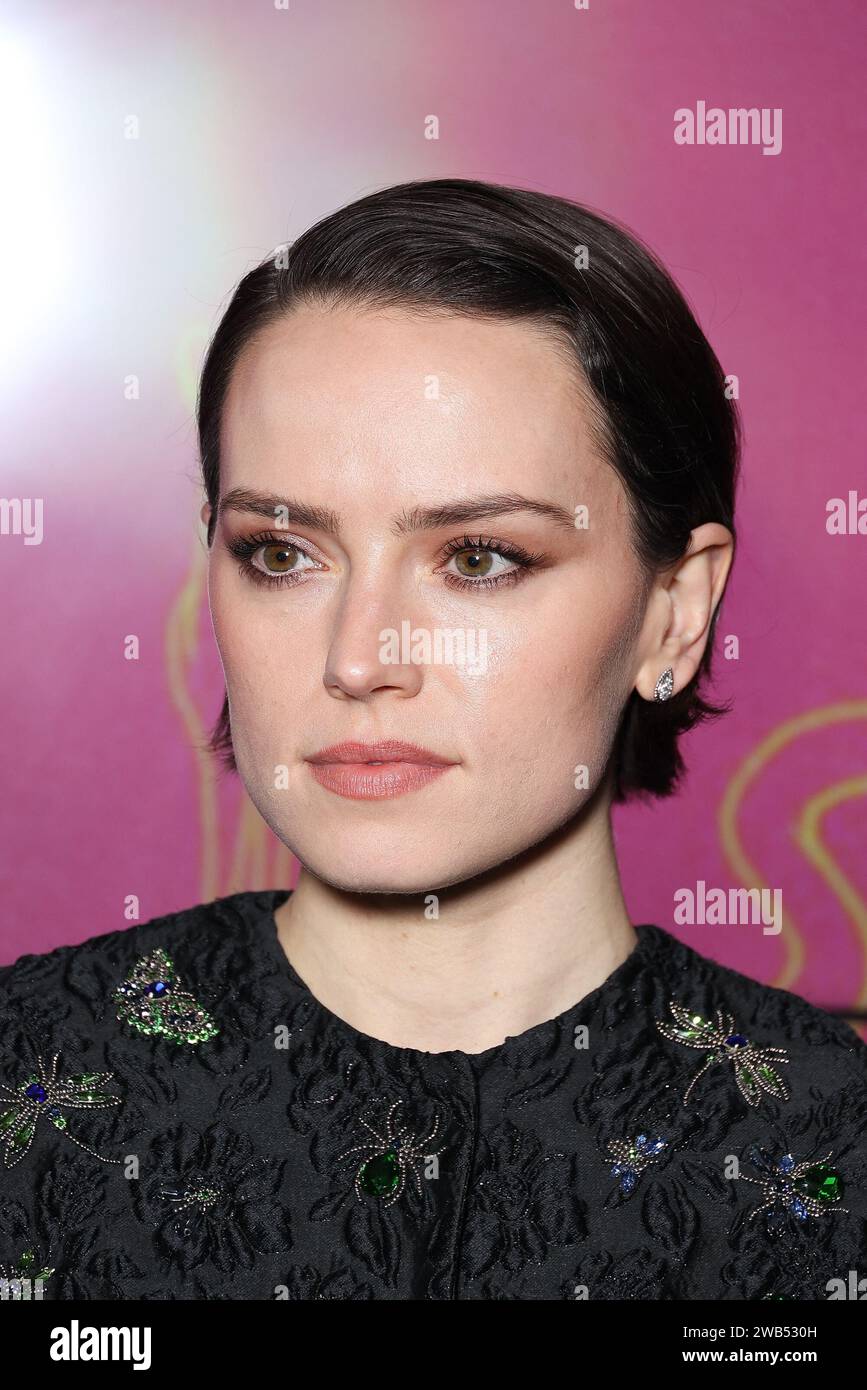 Paris, France. 08th Jan, 2024. Daisy Ridley attends 'La Vie revee de ...